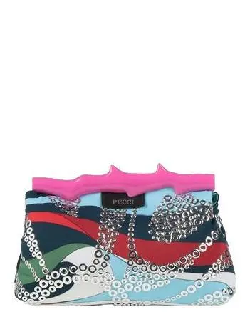 Emilio Pucci Signature Print Clutch - Navy