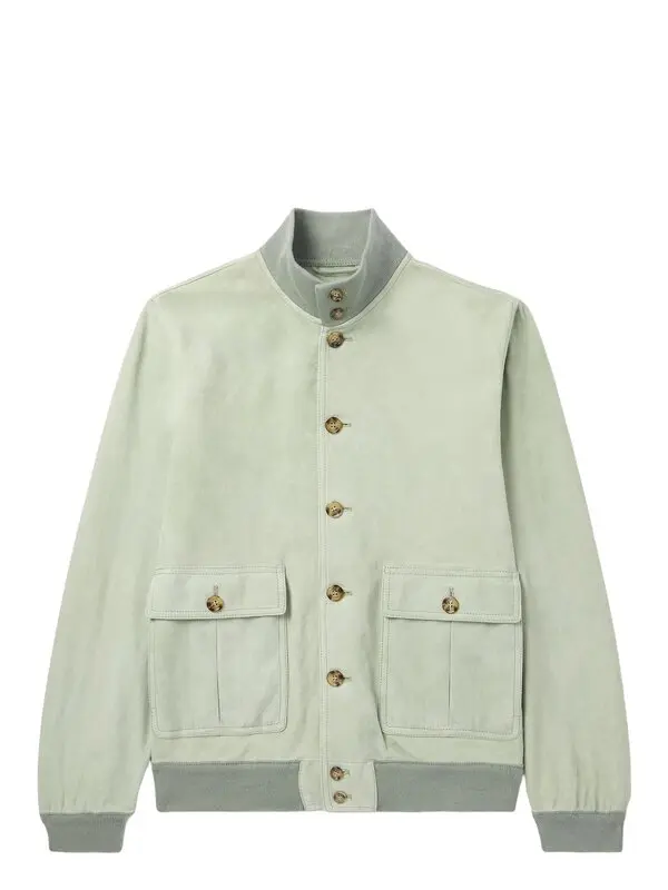 VALSTAR Valstarino Suede Jacket - Green