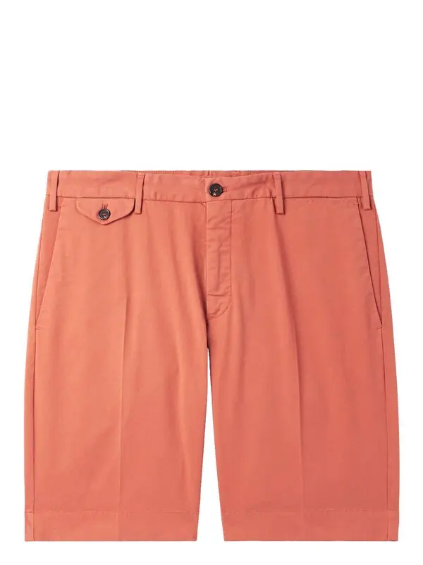 Incotex Venezia 1951 Slim-fit Bermuda Shorts - Red