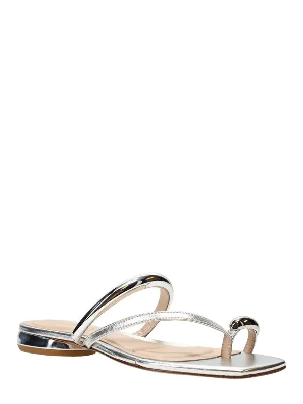 Pelle Moda Ondra Slide Sandal - Silver