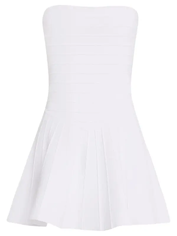 Retrofete Persephonie Knit Mini Dress - White
