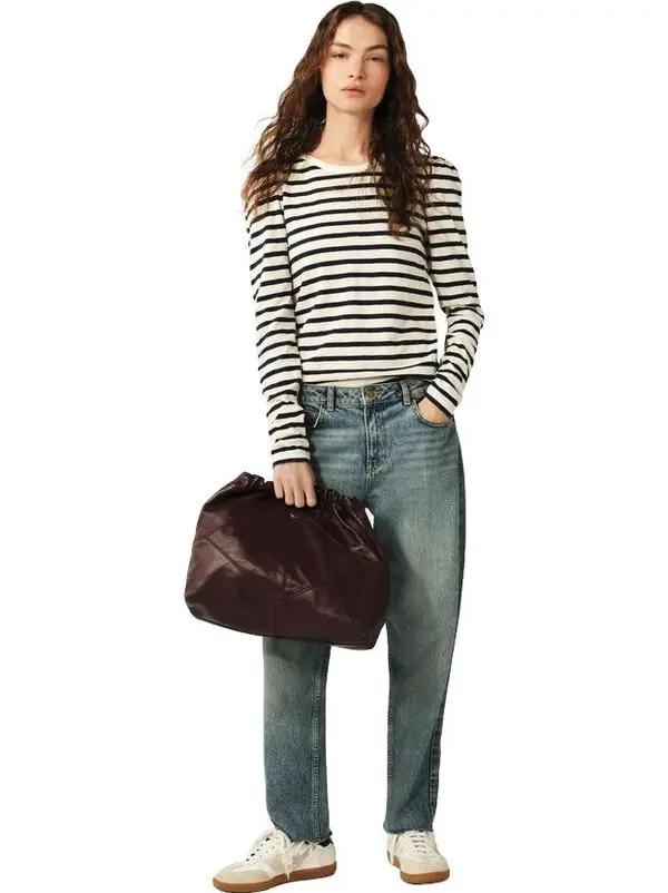 Ba&sh Sango Striped T-shirt - White