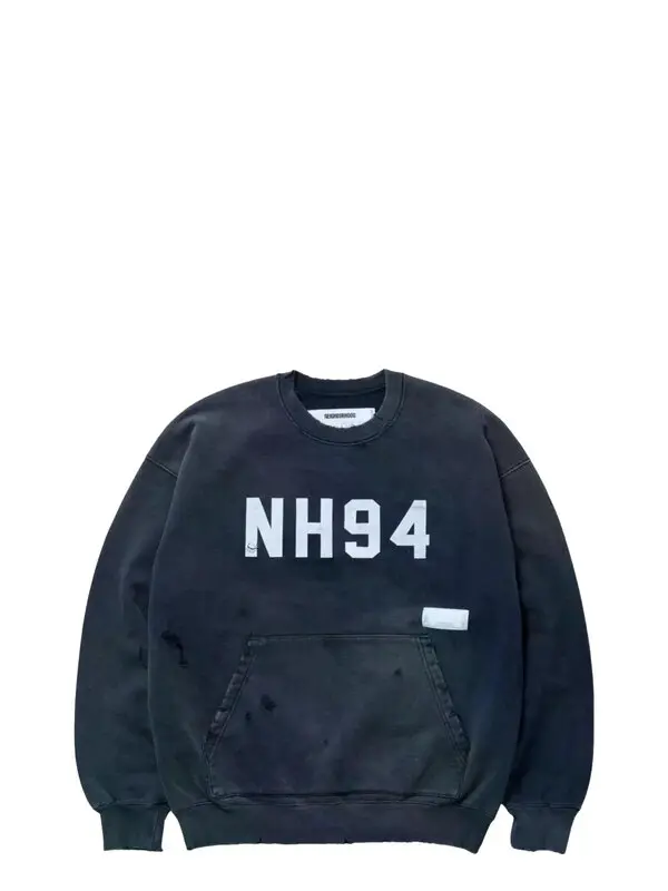 NEIGHBORHOOD Distressed-effect Sweatshirt - Black