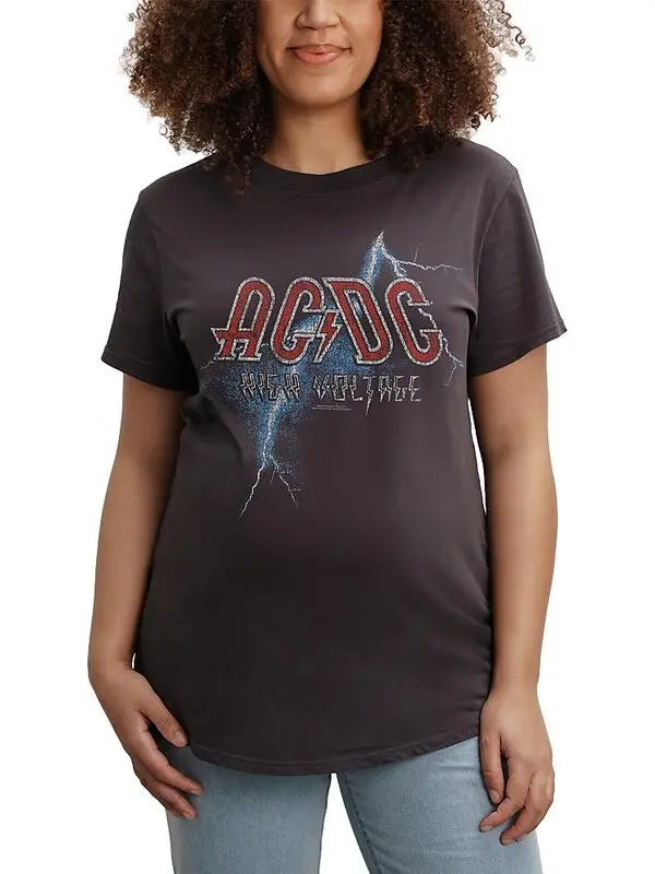 NOM MATERNITY The Groove Tee - Black