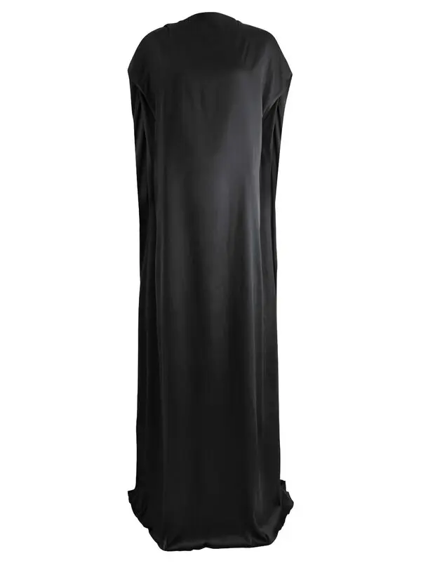 Dries Van Noten Diria Stretch-silk Satin Gown - Black