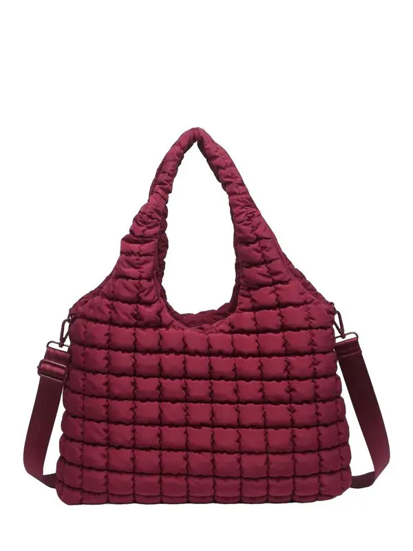 SOL AND SELENE Elevate Hobo Bag - Burgundy