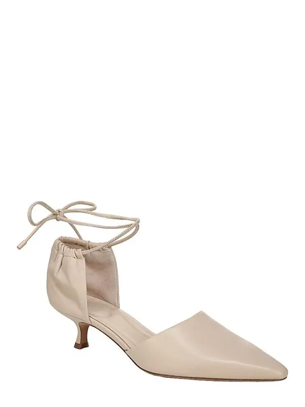 Vince Sarai Ankle Tie Pumps - Birchsand