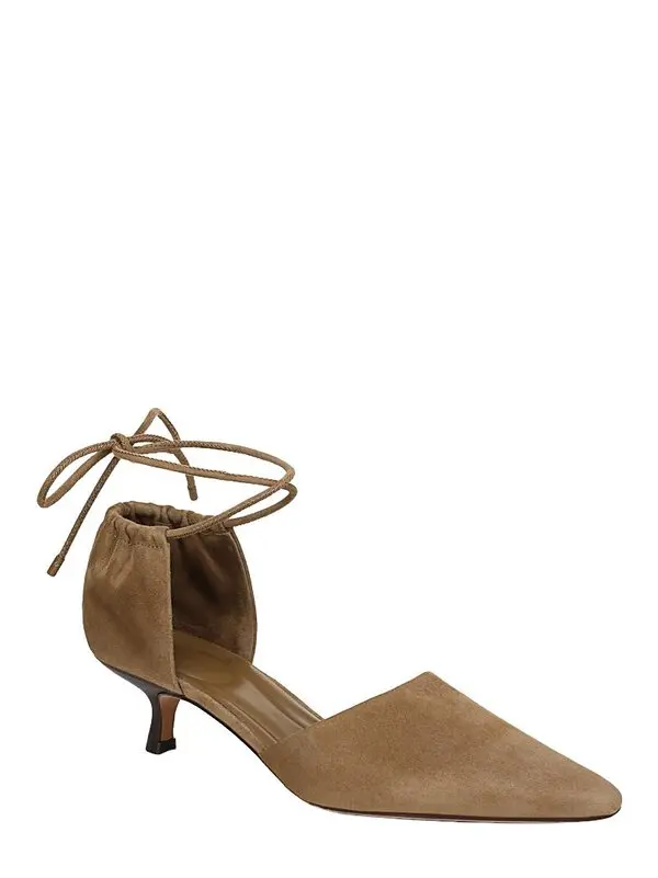 Vince Sarai Ankle Tie Pumps - Sahara