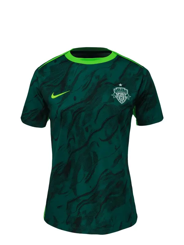 Nike Washington Spirit 2025 Nwsl Pre-match Top - Black