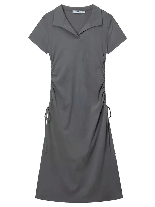 B+AB Drawstring Dress - Grey