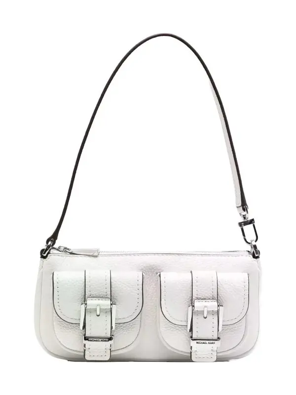 Michael Kors Small Zoe Shoulder Bag - White