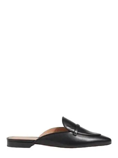 MALONE SOULIERS Berto 10 Leather Slippers - Black
