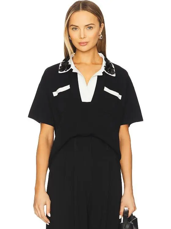 Essentiel Antwerp Hoiseau Polo - Black