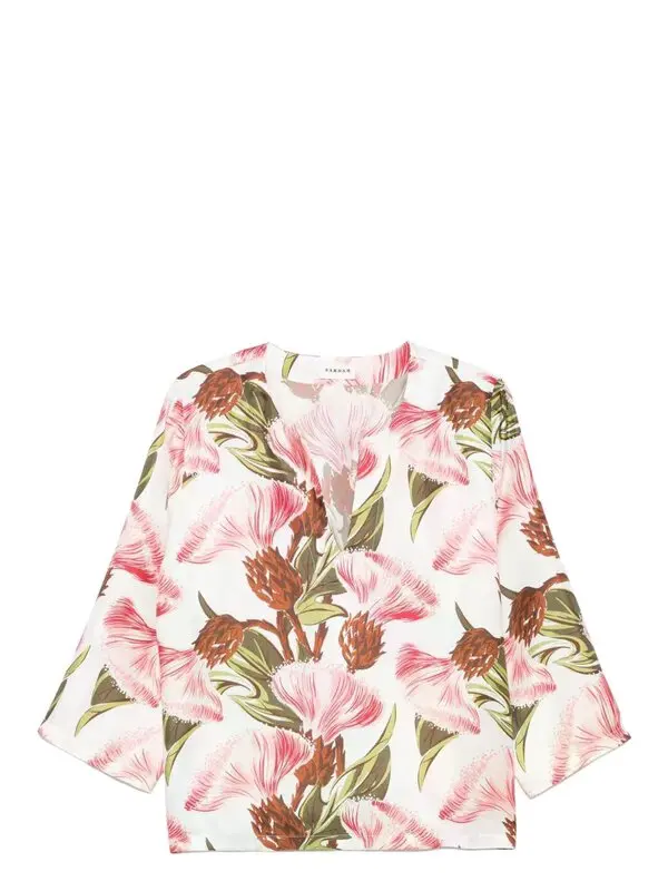 P.a.r.o.s.h Suburb Blouse - White