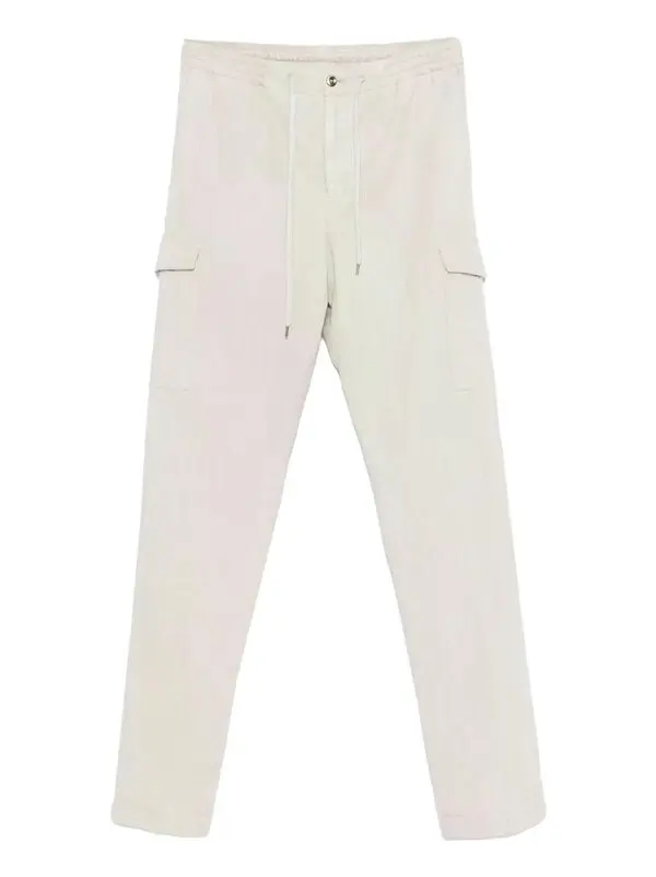 PT TORINO Cotton Cargo Trousers - Neutrals