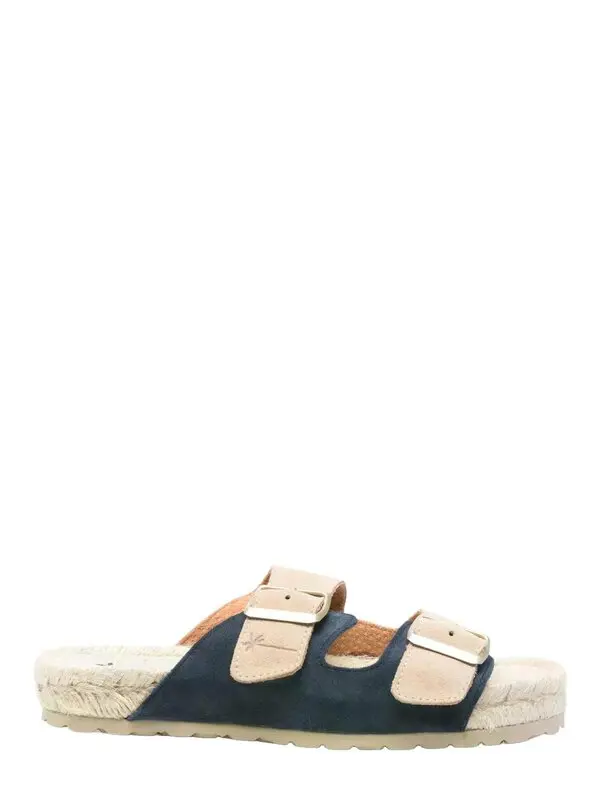 Manebí Suede Slides - Neutrals