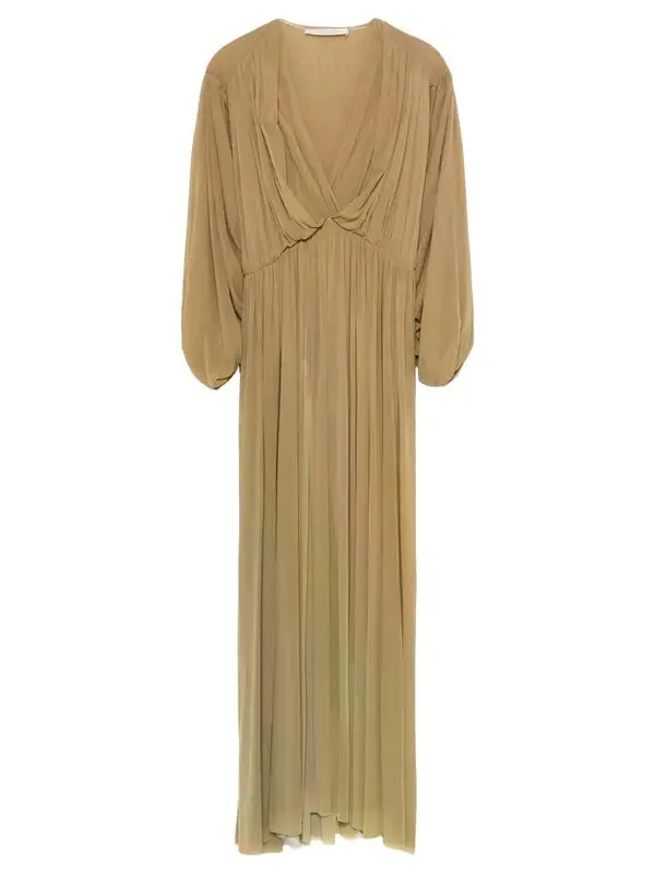 Philosophy Di Lorenzo Serafini V-neck Maxi Dress - Green