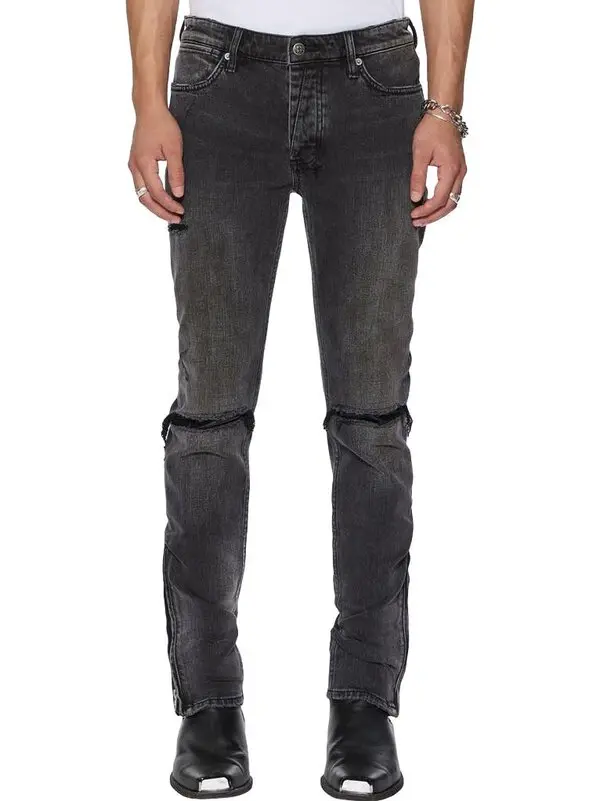 Ksubi Van Winkle Torqued Chamber Jeans - Black