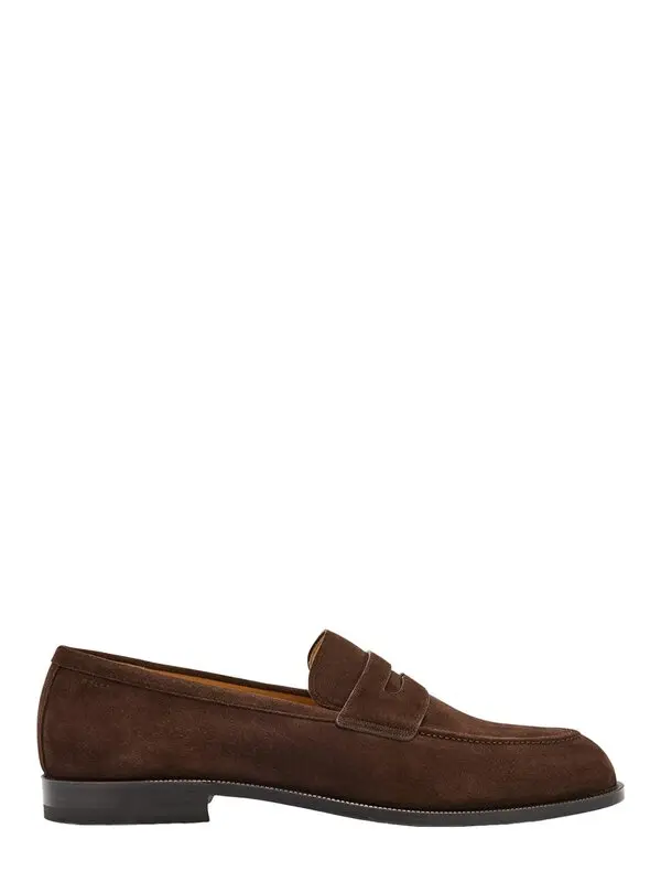 Bally Charney-u Leather Penny Loafers - Ebano