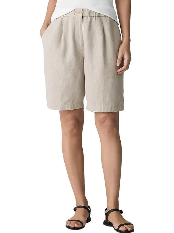 Eileen Fisher Linen Shorts - Unnatural