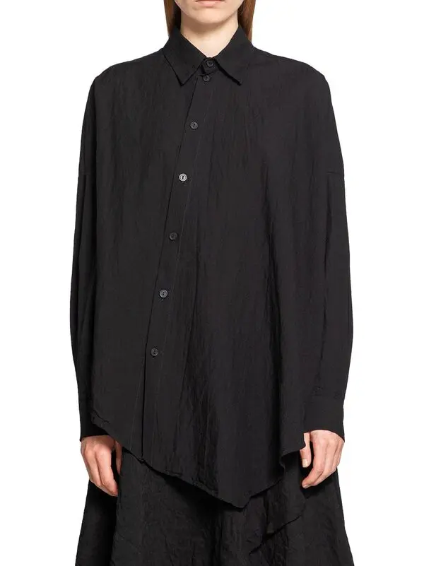 FORME D'EXPRESSION Oversized Deconstructed Shirt - Black
