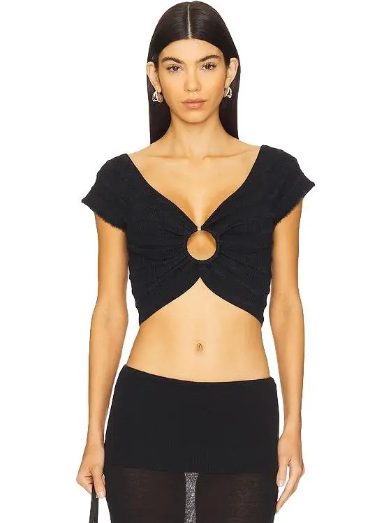 OSIS STUDIO Clementine Top - Black