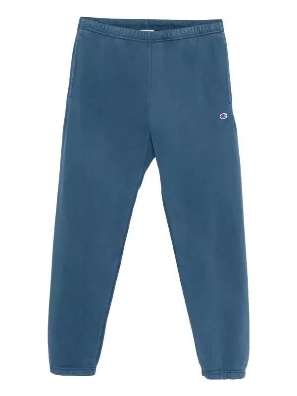 Champion Logo-patch Track Pants - Blue
