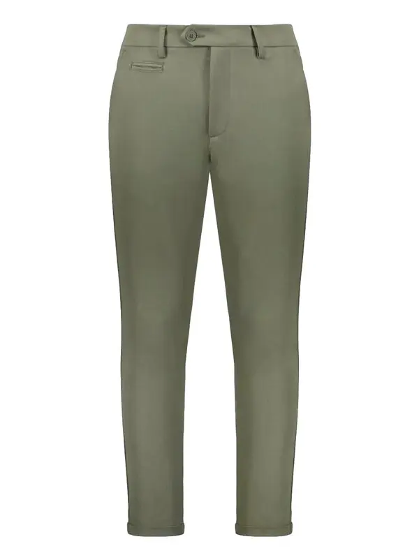 LES DEUX Straight-leg Trousers - Green