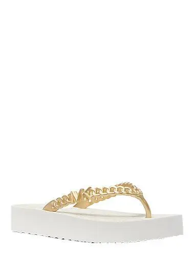 Michael Kors Zaza Platform Flip Flop - Natural