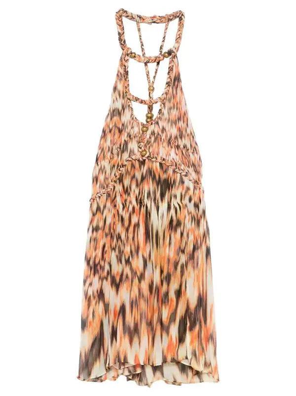 Isabel Marant Rozilda Mini Dress - Orange