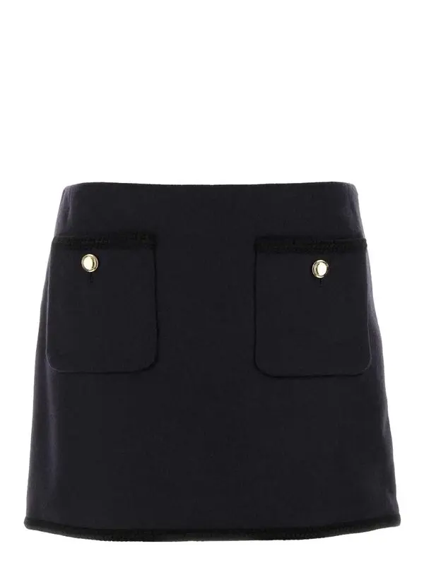 Miu Miu Mini Skirt - Black
