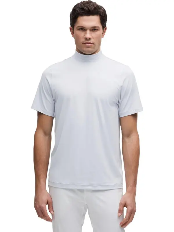 Lululemon Mockneck Lightweight Golf Shirt - Starch Blue