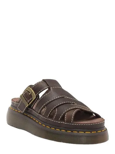 Dr. Martens Maxxy Slide Sandal - Kelp Brown