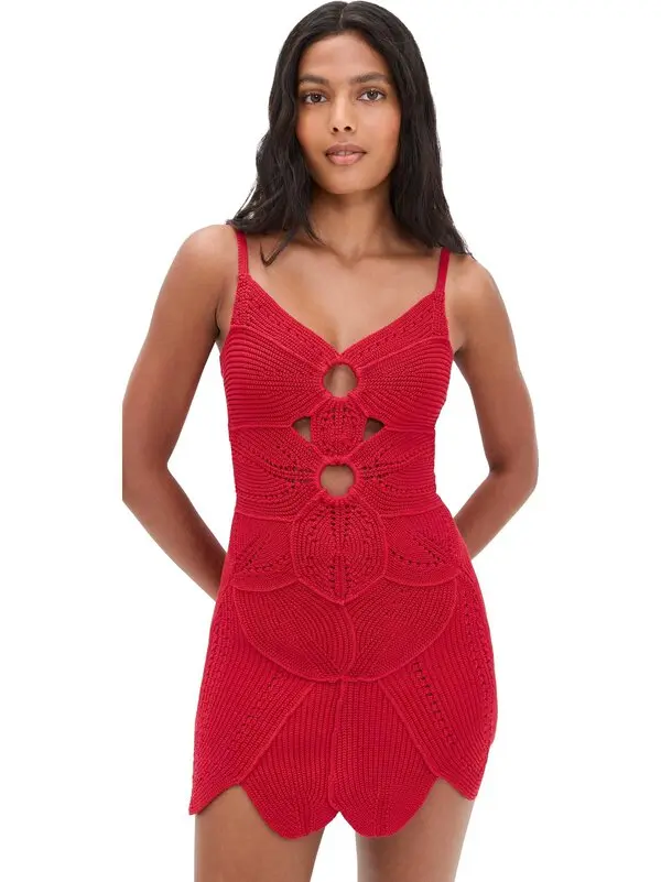 Cult Gaia Marlow Knit Mini Dress - Ghermez