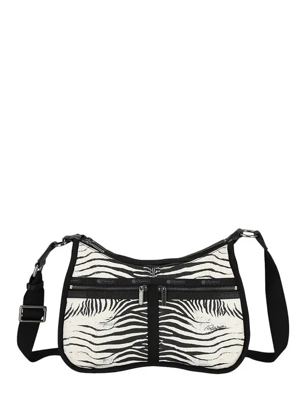 LESPORTSAC X Roberto Cavalli Torino Zebra-print Crossbody Bag - Mini Zebra Torino