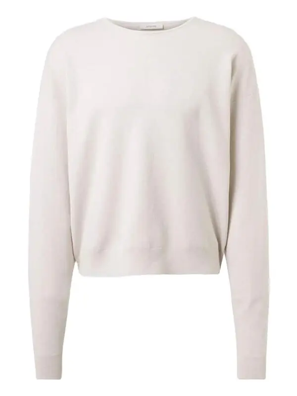 LEMAIRE Cotton Sweater - Beige