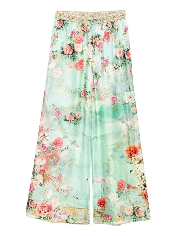 Camilla Lounge Pants - Green