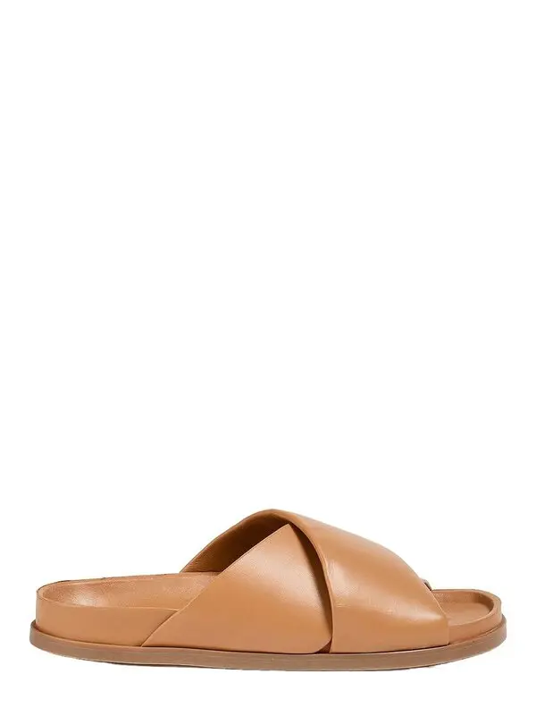 MANSUR GAVRIEL Leather Sandals - Camel