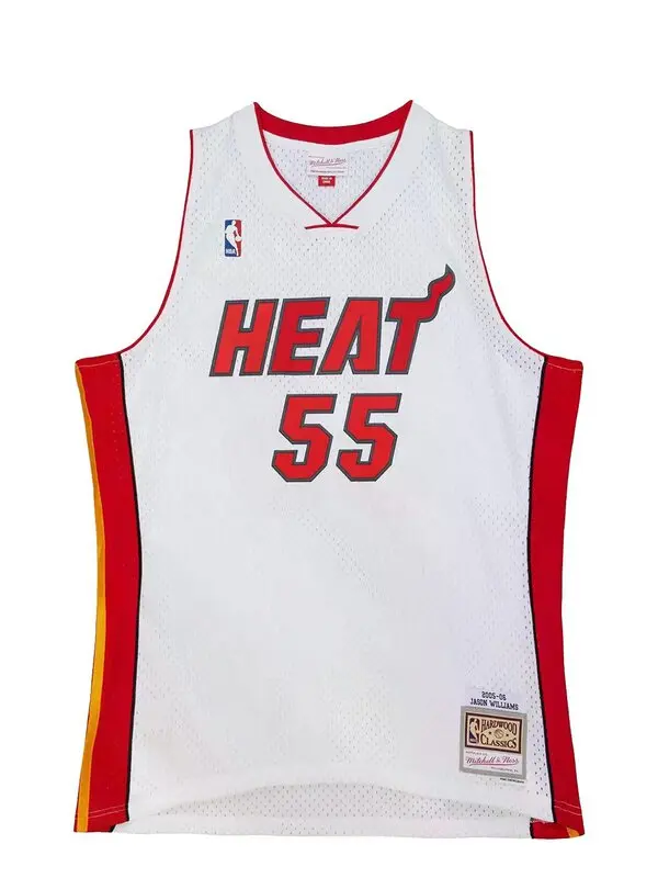 Mitchell & Ness Nba Heat 2005 Jason Williams Jersey - White