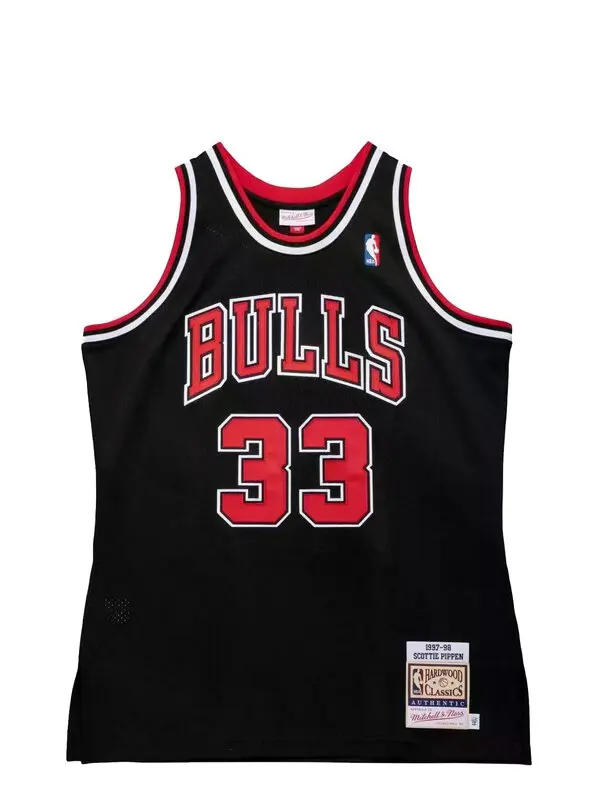 Mitchell & Ness 1997/98 Scottie Pippen Chicago Bulls Authentic Jersey - Black