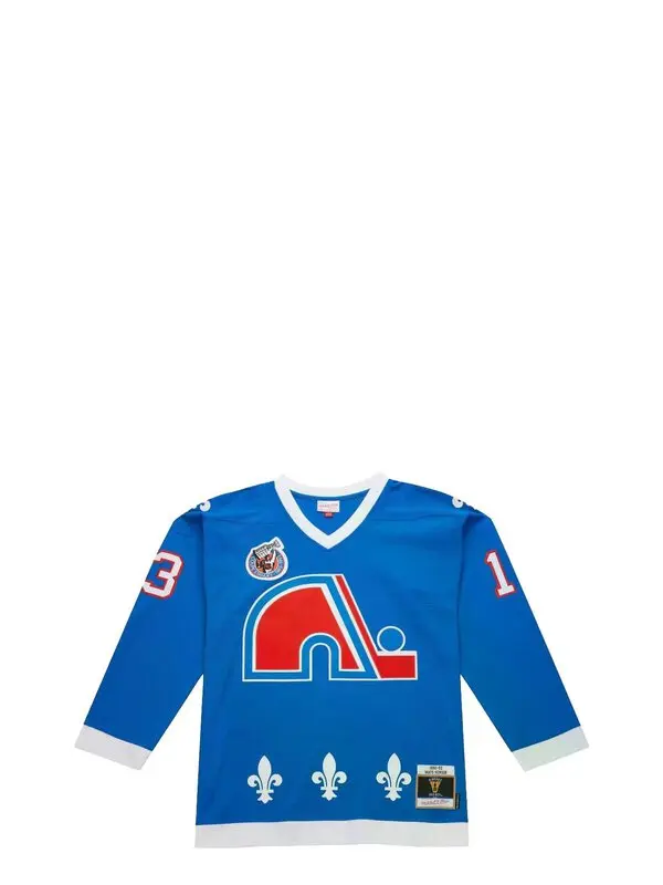 Mitchell & Ness Nhl Nordiques Mats Sundin 1992 Jersey - Blue