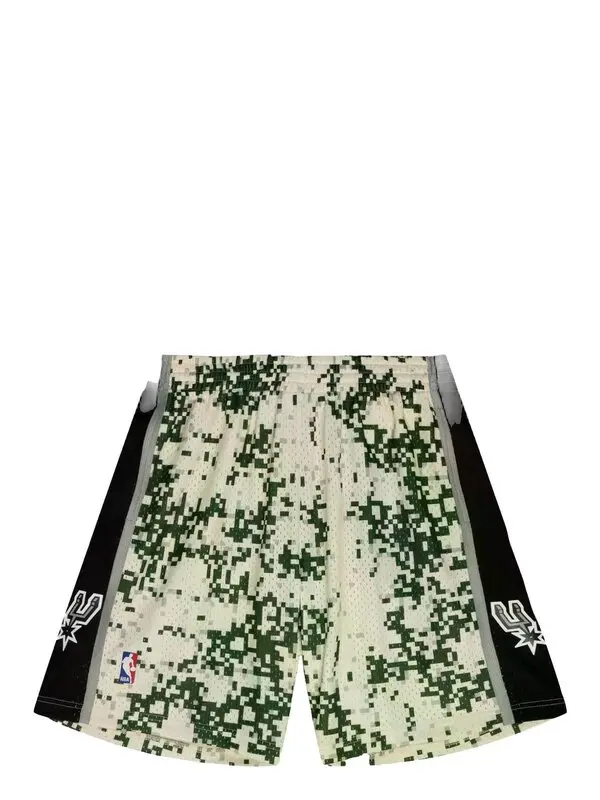 Mitchell & Ness 2013/14 San Antonio Spurs Alternate Swingman Shorts - Neutrals