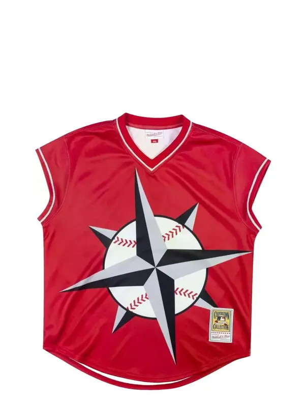 Mitchell & Ness Mlb Seattle Mariners 99 Ken Griffey Jr. Authentic Jersey - Red