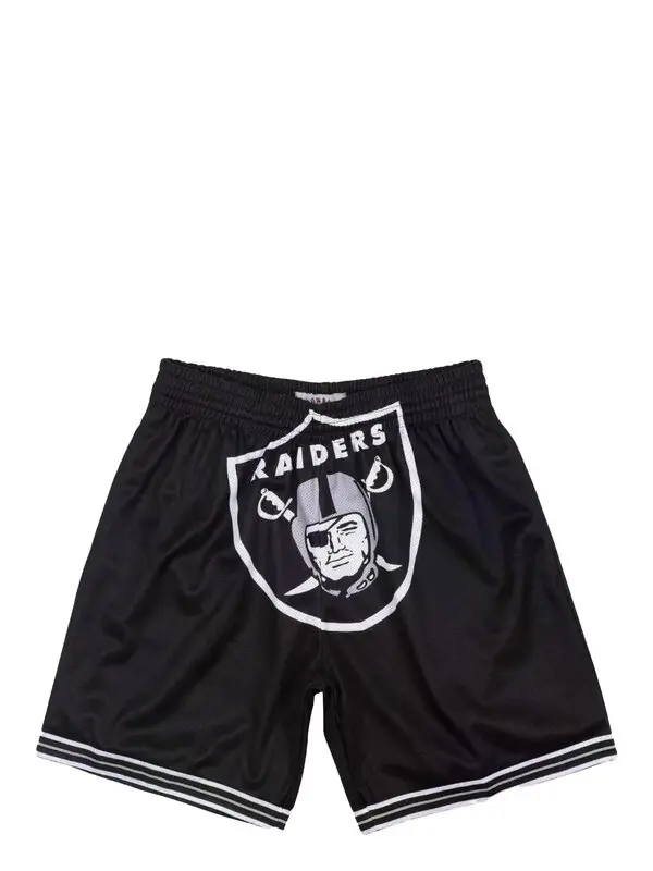 Mitchell & Ness Nba Oakland Raiders" Big Face Shorts - Black