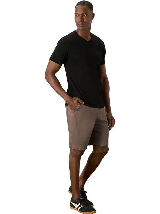 PACT Organic Cotton Twill Midweight Short - Deep Taupe