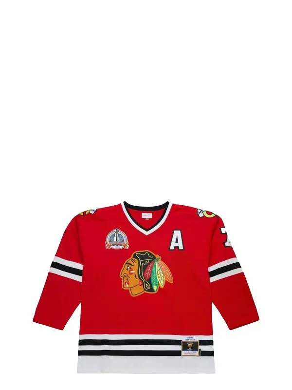 Mitchell & Ness Nhl 1991 Chris Chelios Jersey - Red