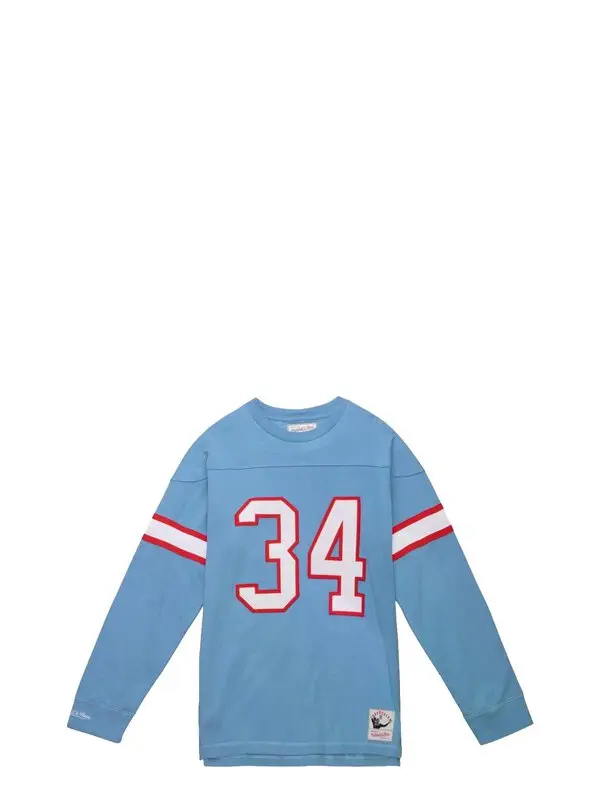 Mitchell & Ness Tennessee Oilers 1980 Earl Campbell T-shirt - Blue