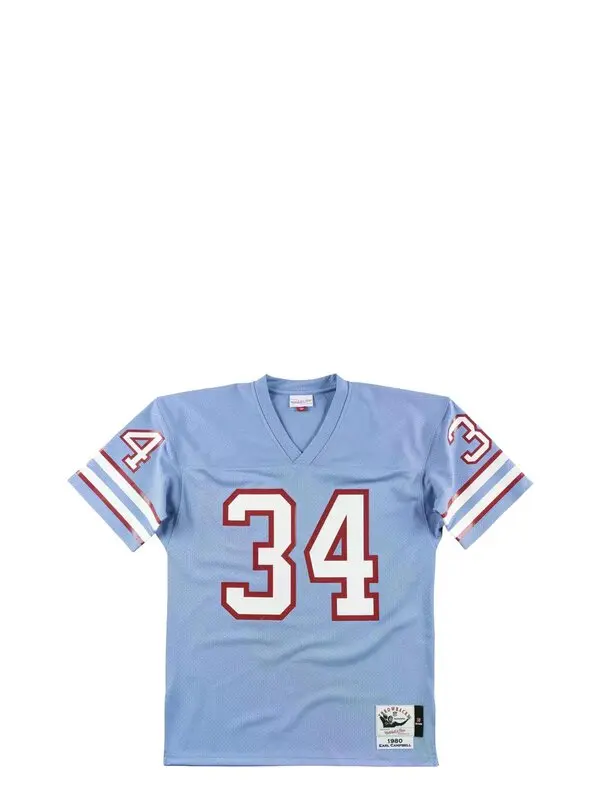 Mitchell & Ness 1980 Earl Campbell Oilers Authentic Jersey - Blue