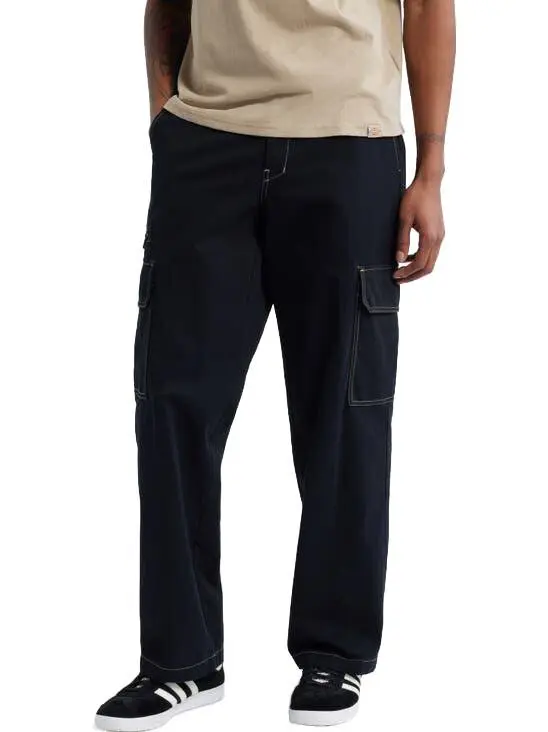 Dickies Riverbend Straight Leg Cargo Work Pants - Black