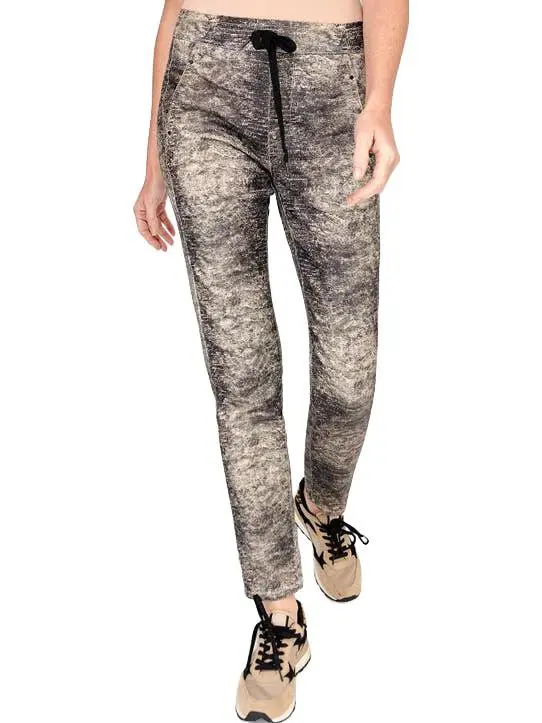 Alembika Abstract Reptile Skin Slim-fit Stretch Jeans - Open Miscellaneous